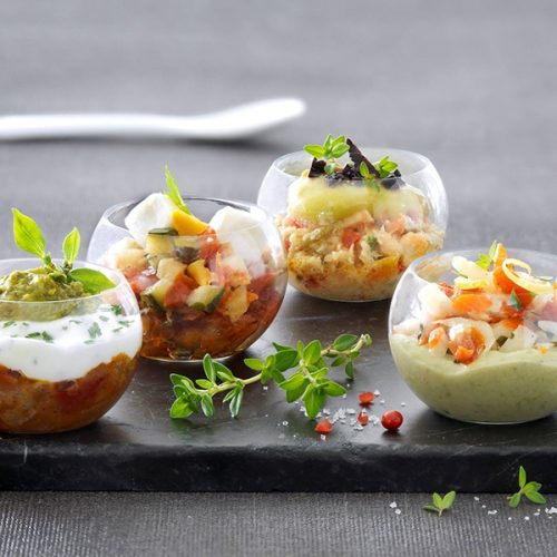 Clear Sphere Cup 5oz-100/cs - La Bouchee Verrine Specialist